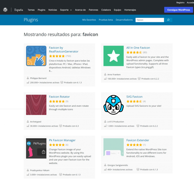 Favicon: Todo lo que necesitas saber para utilizarlo en tu web