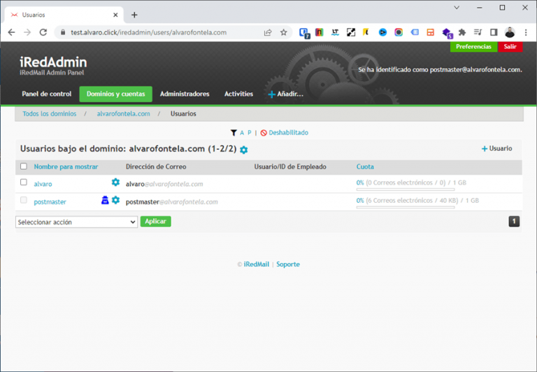 Como montar un servidor de correo con iRedMail