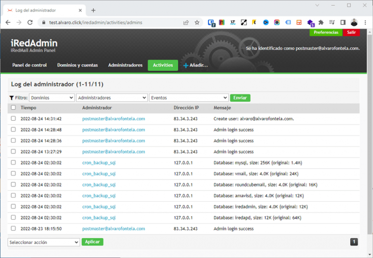 Como montar un servidor de correo con iRedMail