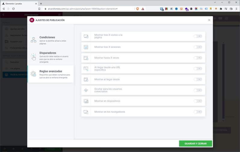 Cómo crear una ventana emergente o popup en WordPress