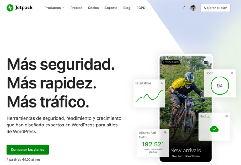 Jetpack WordPress, un plugin de seguridad y rendimiento