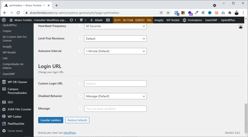 WP-Admin, wp-login.php o cómo acceder a WordPress